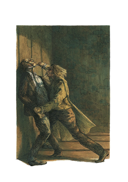 Inkheart - Dustfinger & Basta - Watercolour – Art of the Imagination