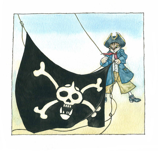Handed down their cursed black flag - Treasure Island – Art of the ...