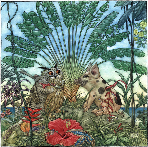 The Land Where the Bong-tree Grows - Limited Edition Print – Art of the ...